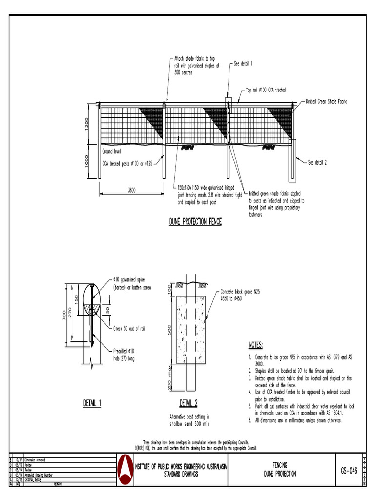 Fencing - Dune Protection | PDF