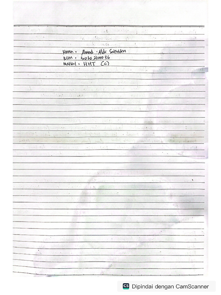 Ahmad Aldi Saifuddin 30302100036 | PDF