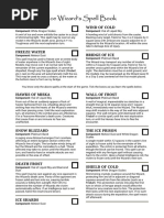 Dark Magic Spells and Effects Guide | PDF
