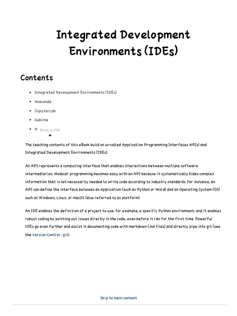 2.2 Integrated Development Environments (IDEs) - Hydro-Informatics ...