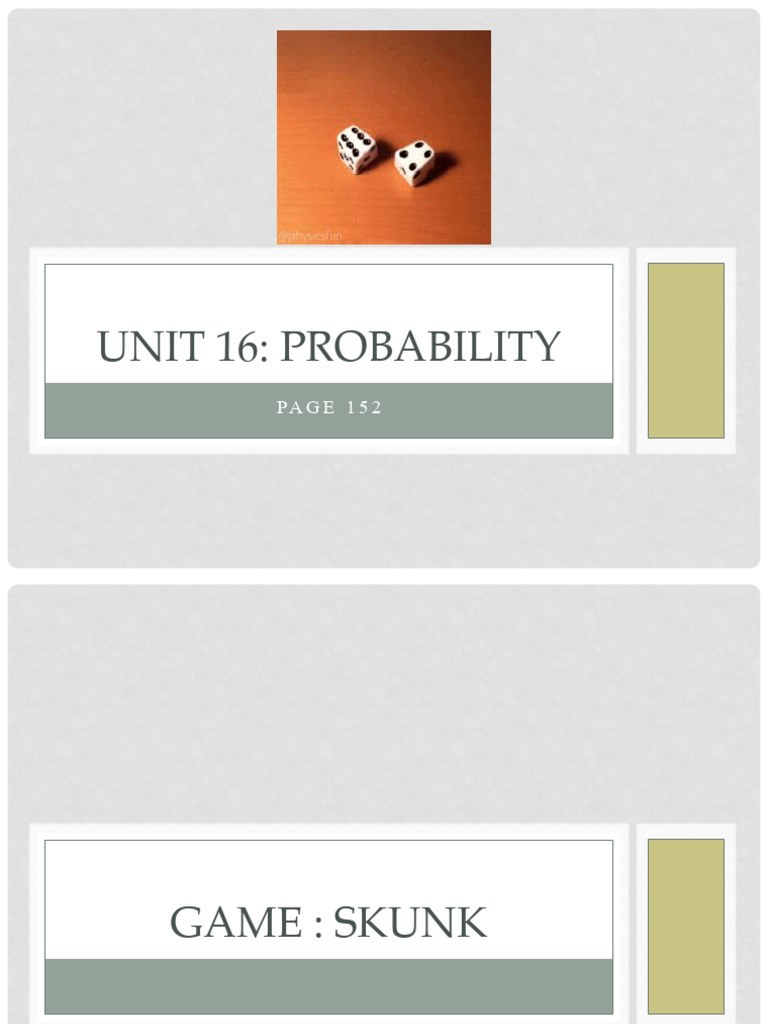 Grade 6 Probability | PDF | Probability | Gaming