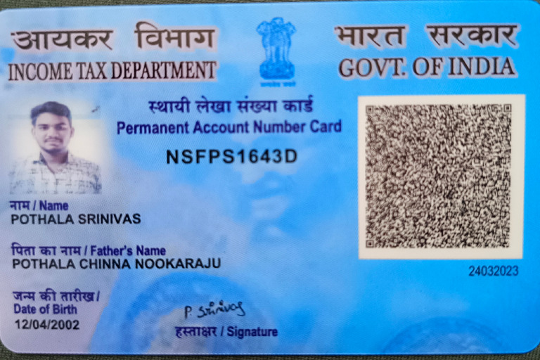 Pan Card Downloadfile - Bin | PDF