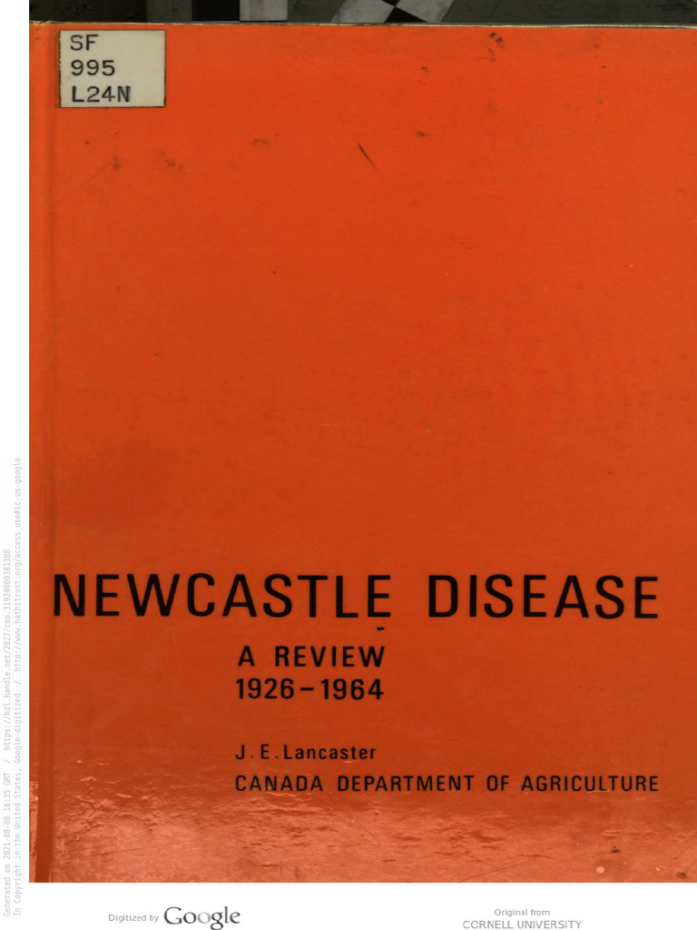Lancaster, John E. - Newcastle Disease - A Revi | PDF | Vaccines | Virus