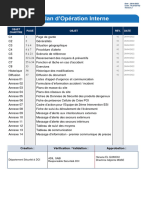 Guide sur le Plan d'Opération Interne | PDF | Gestion des risques | Risque