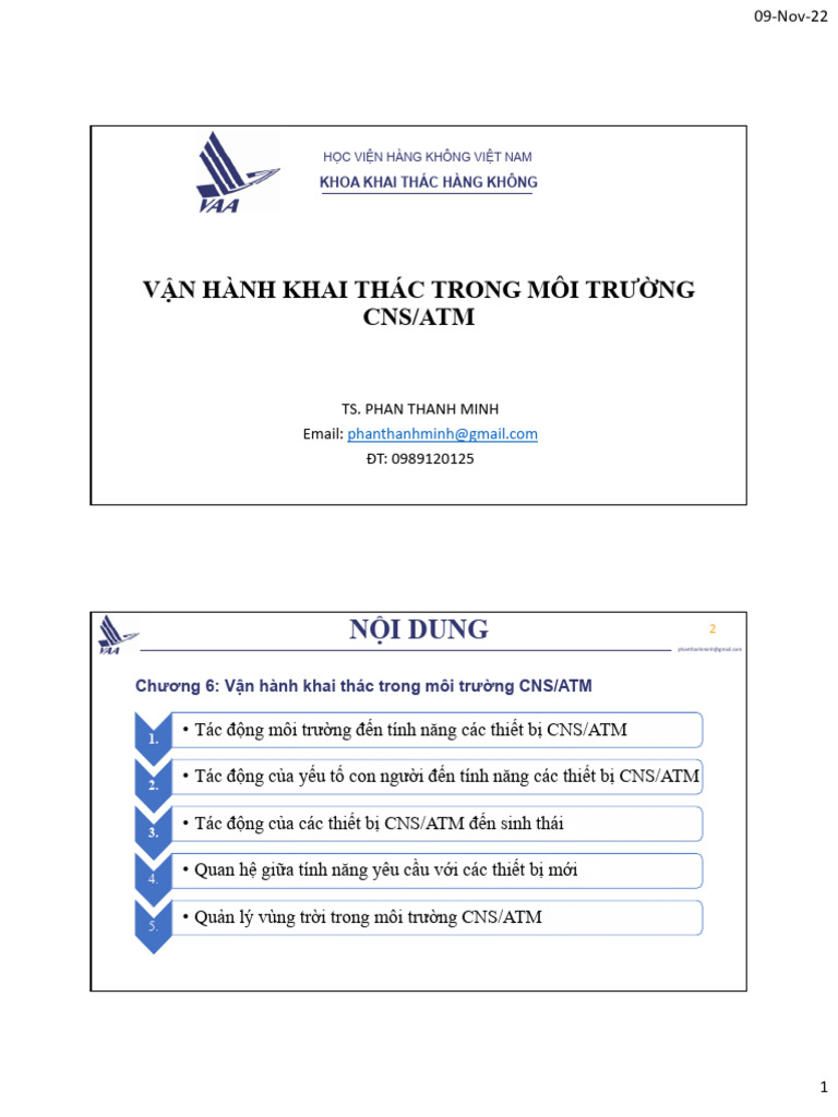 6.CNS-Van Hanh Khai Thac Trong Moi Truong CNS | PDF
