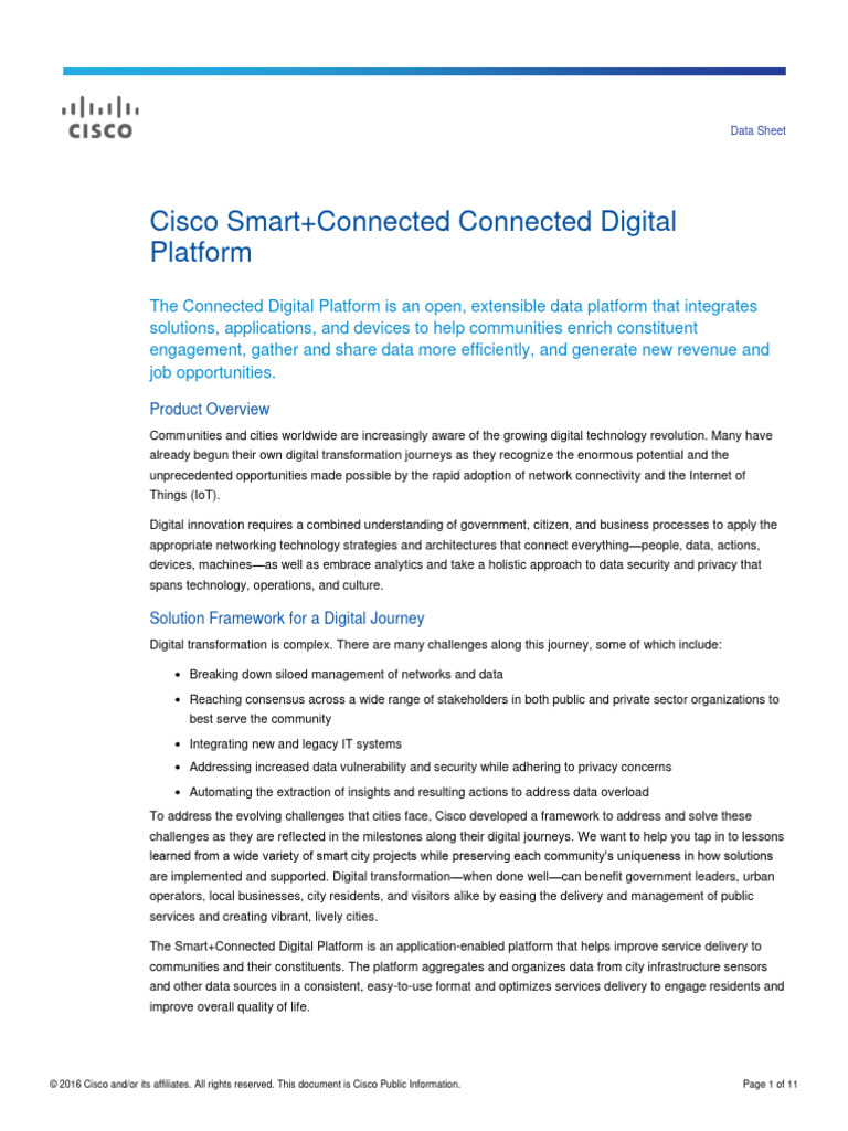 Datasheet c78 737127 | PDF | Cloud Computing | Computer Network