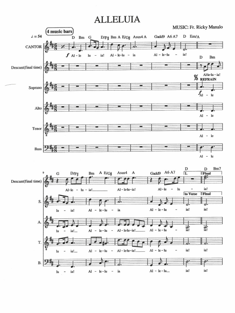 Alleluia | PDF