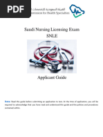 SNB Enrolled Nurse Exam Overview | PDF