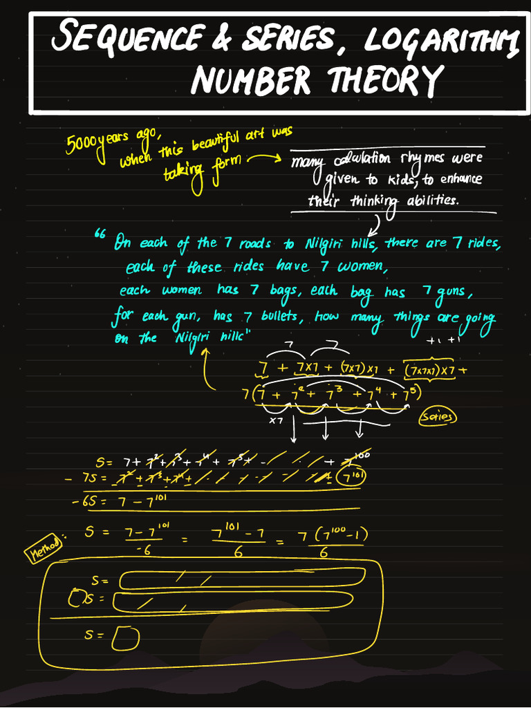 Ep-3 (B) Sequence and Series Notes | PDF