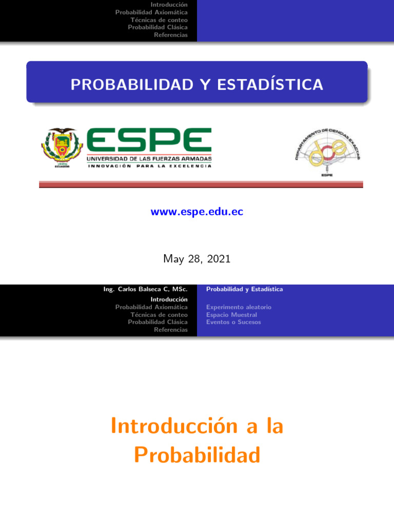 Probabilidad - Combinatoria (1) Estadisitca | Descargar gratis PDF ...