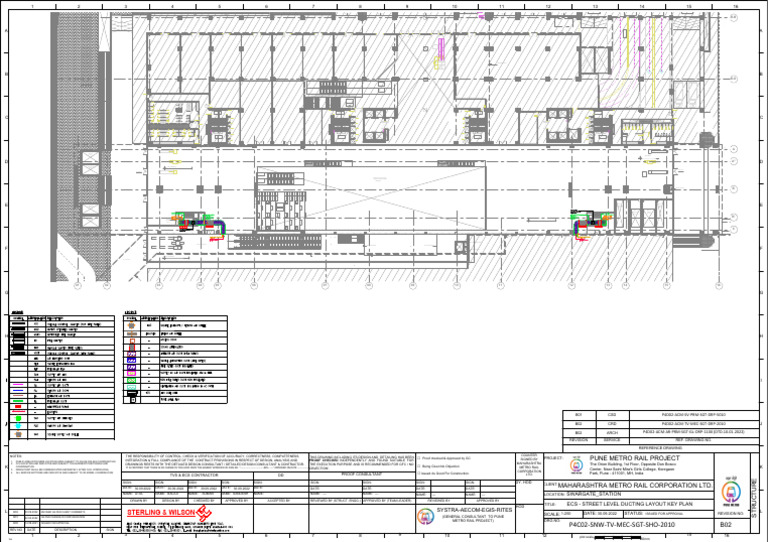 P4c02-Snw-Tv-Mec-Sgt-Sho-2010 - Ecs-Street Level Ducting Layout Key ...