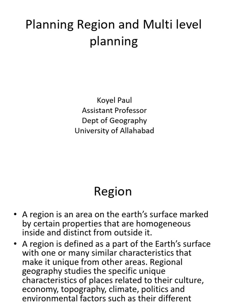 Multi-Level Planning in India Explained | PDF | Geography | Economies