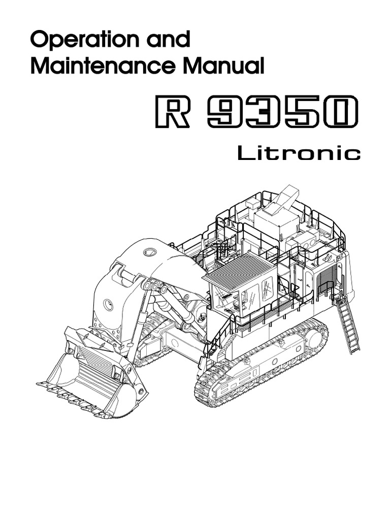 Manual Operación y Mantención R9350-411-09-2006-En | PDF