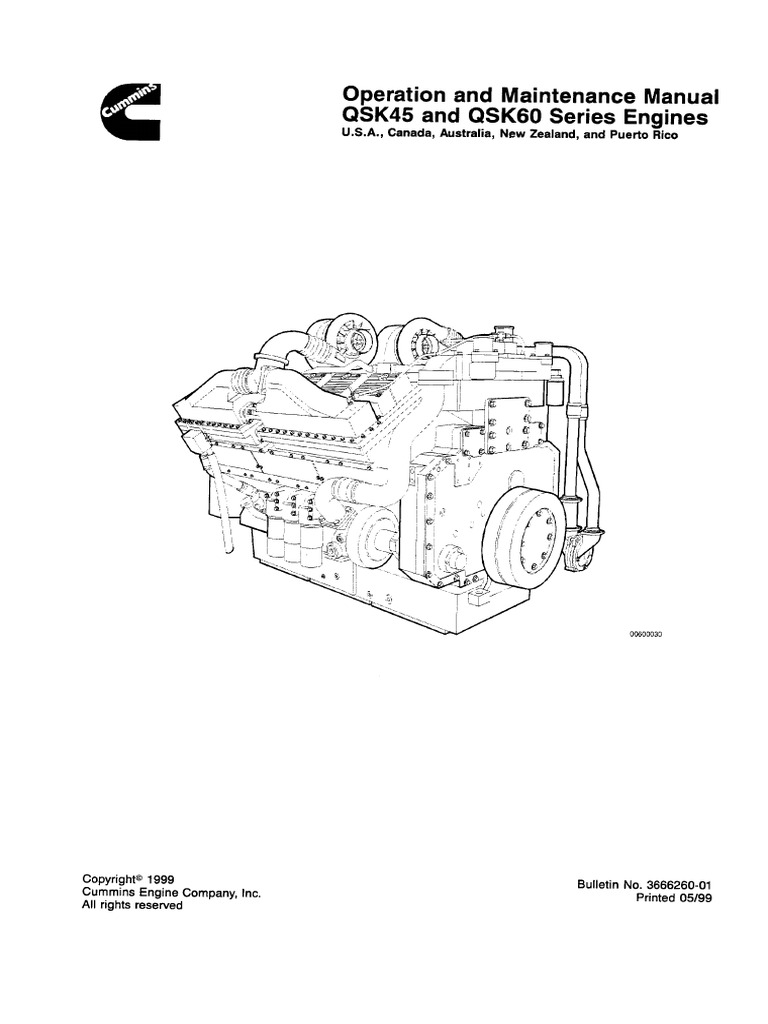 Manuel QSK45-QSK60 - 994B | PDF
