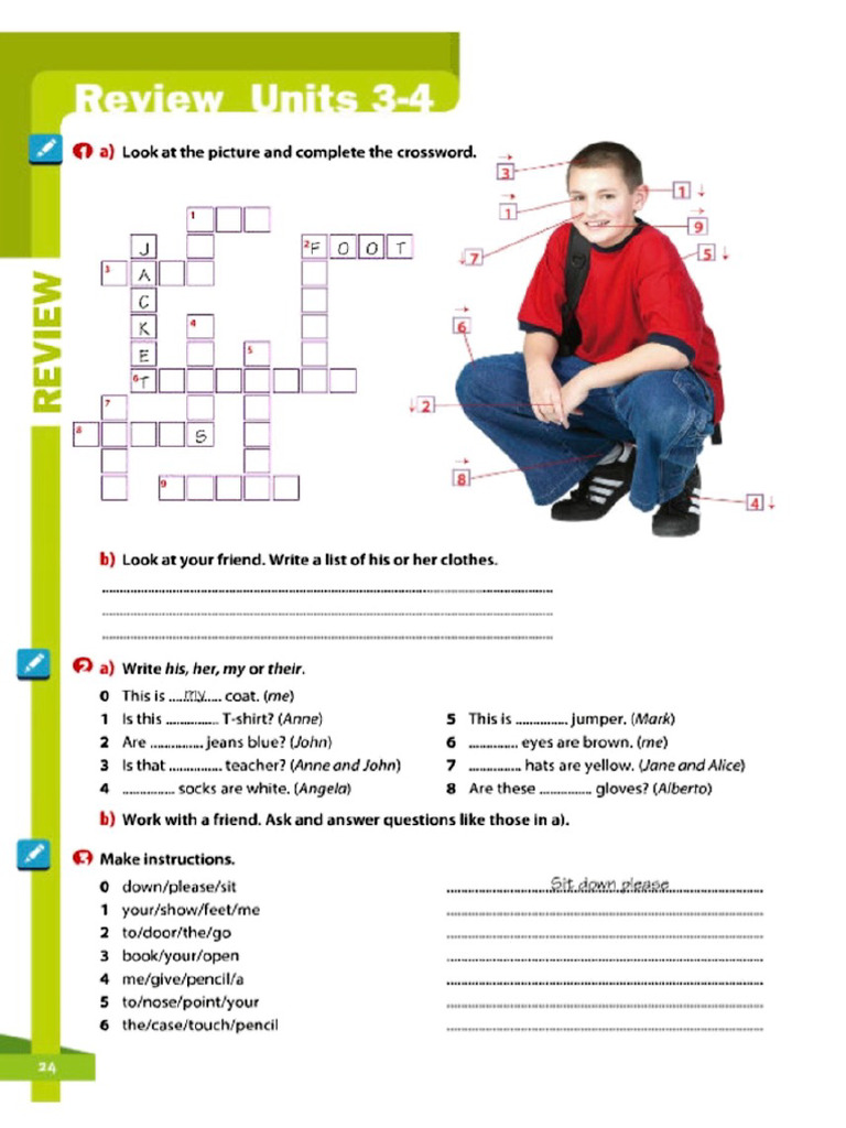 A1 - Verificà Unità 3-4 | PDF