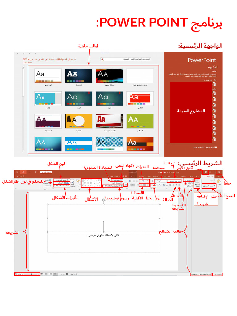 برنامج Power Point | PDF