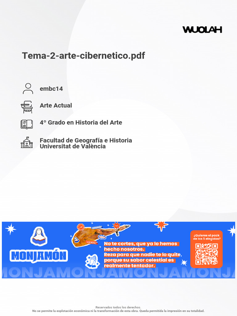 Evolución del Arte Cibernético | PDF