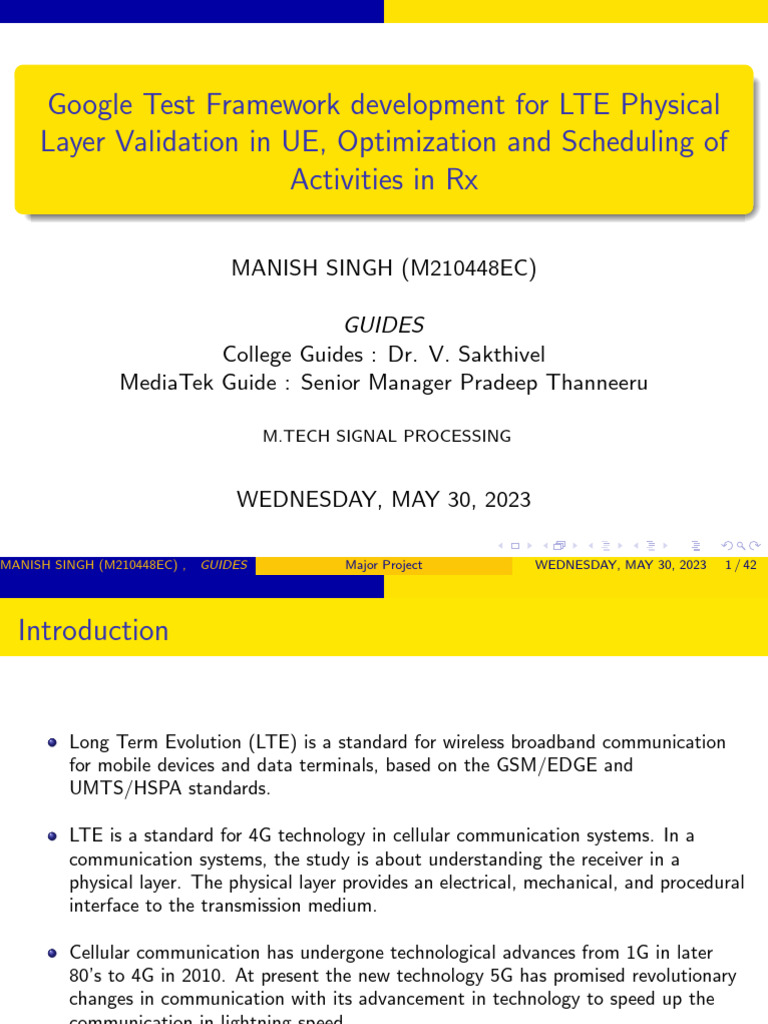 Final College PPT | PDF | Duplex (Telecommunications) | Cellular Network
