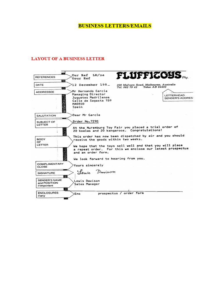 Business Letter Writing Guide | PDF | Letter Of Credit | Human Communication