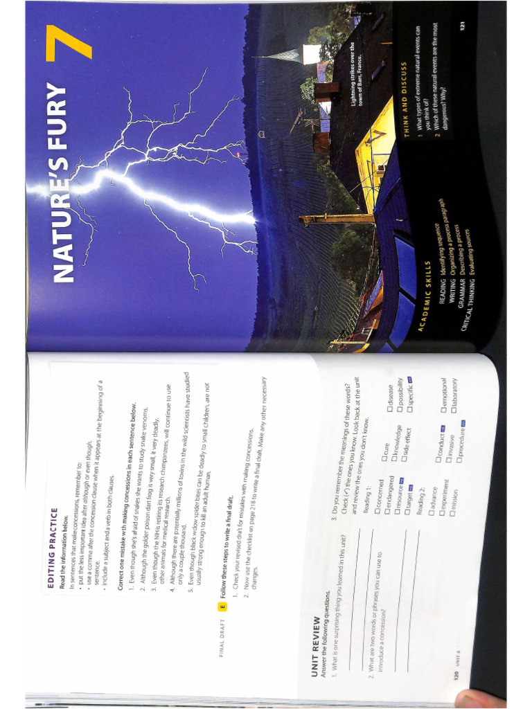 Unit 7 - Nature's Fury | PDF