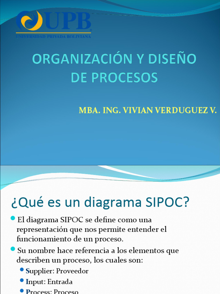 Como Hacer Un SIPOC | PDF