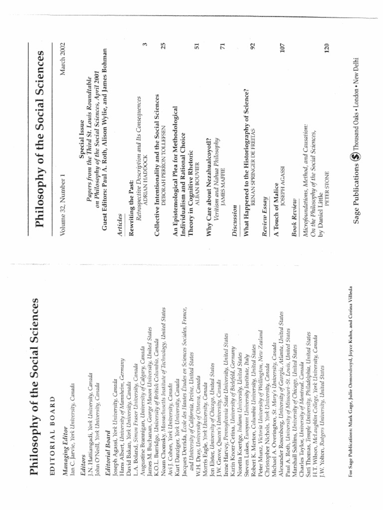 Collective Intentionality and The Social | PDF