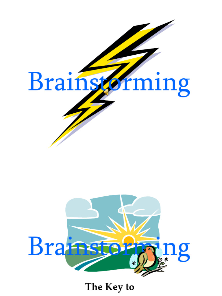 Brainstorming 1 | PDF | Brainstorming | Essays