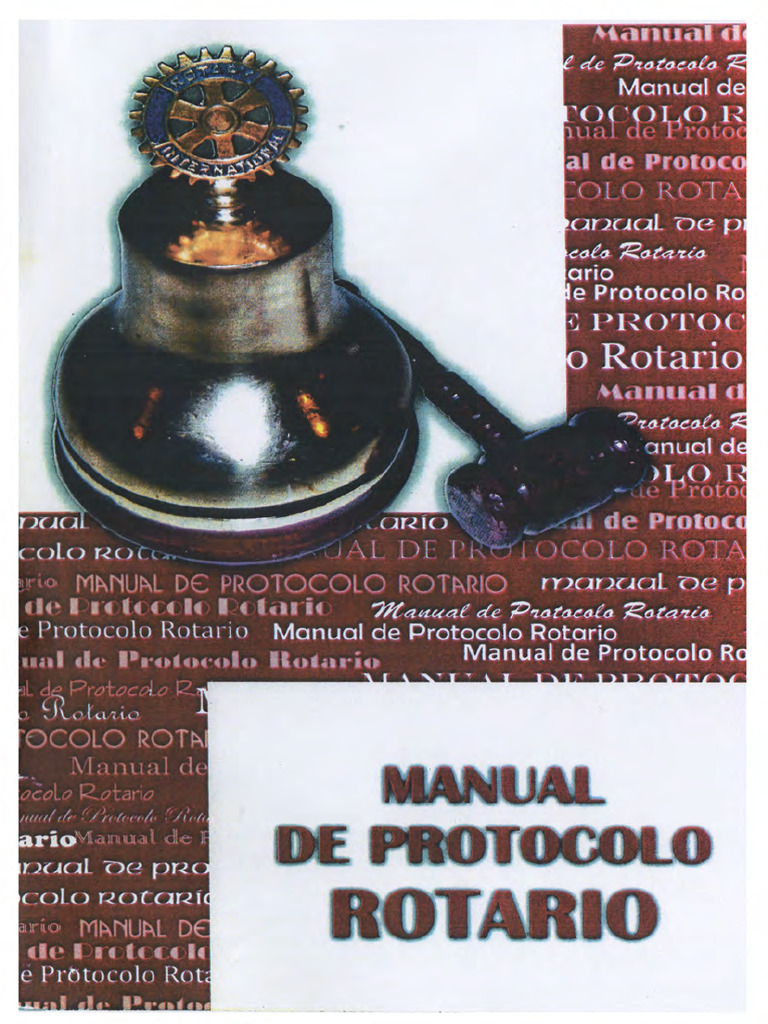 Manual Protocolo Rotario | PDF