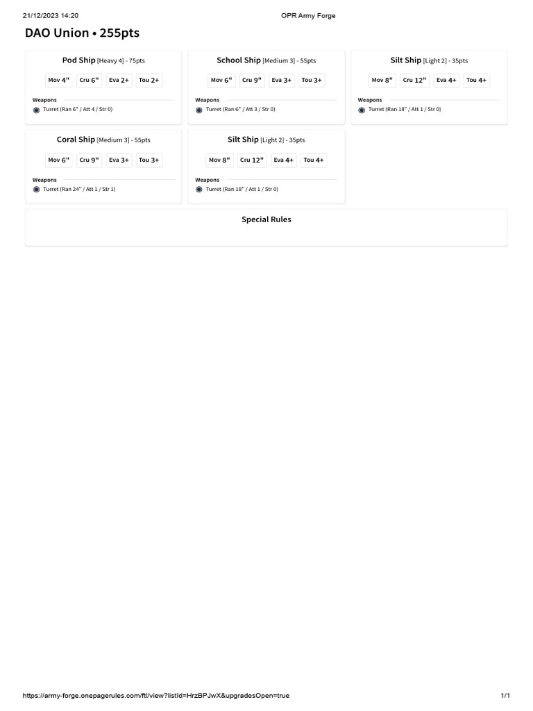 OPR Army Forge 8979646546874 | PDF