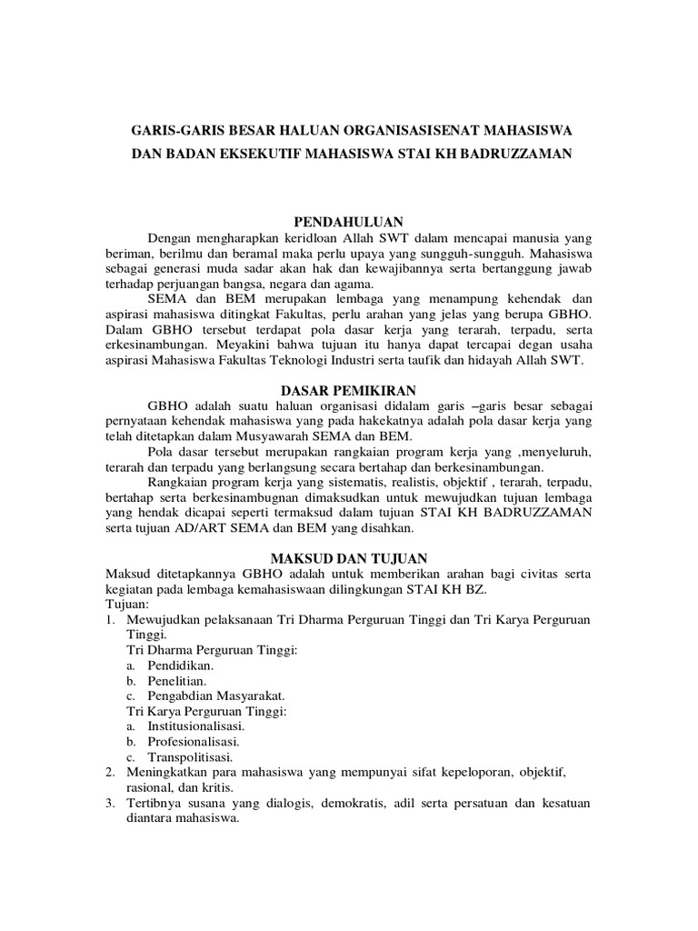 Gbho-Sema-Bem Stai KH BZ | PDF