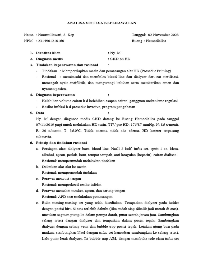 Dops HD Wati | PDF | Kesehatan Holistik | Sains & Matematika