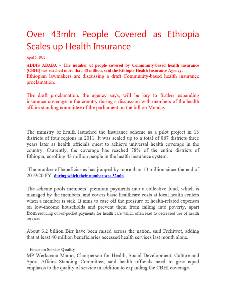 EHIA | Download Free PDF | Universal Health Care | Insurance