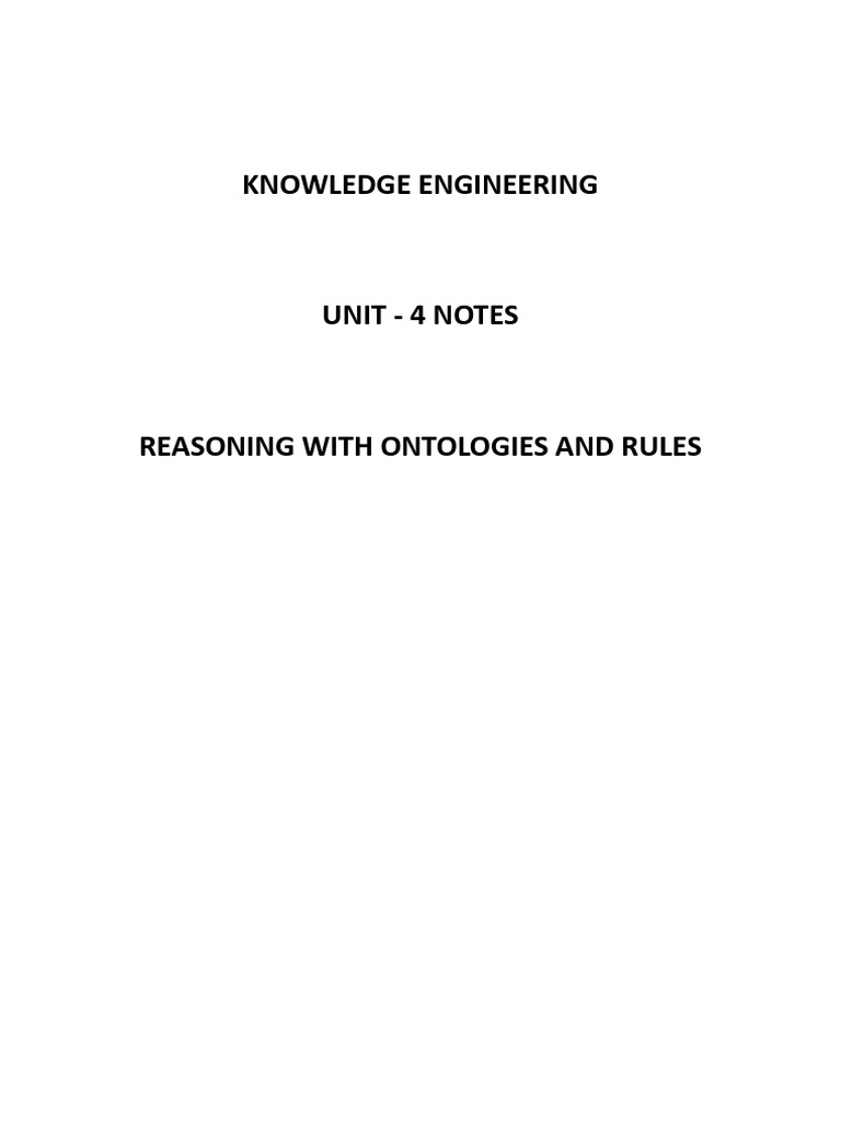 KE Unit 4 Notes | PDF | Concept | Hypothesis