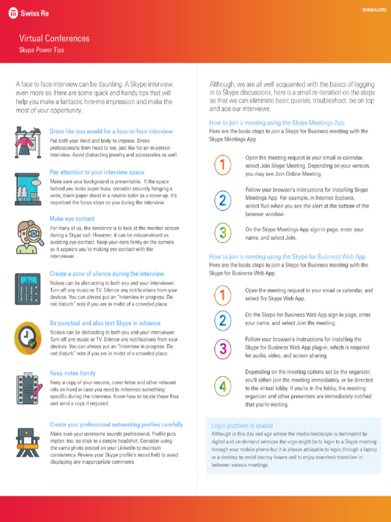 MS Teams VC Interview Guide | PDF