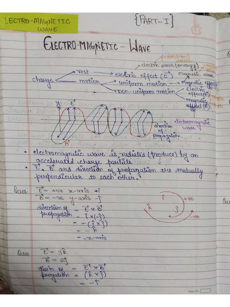 Electromagnetic Wave | PDF