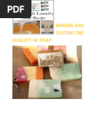 Total Fatty Matter in Soap Analysis | PDF | Fatty Acid | Water