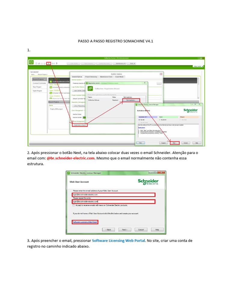 Registro do Software Somachine V4.1 | PDF | Computadores