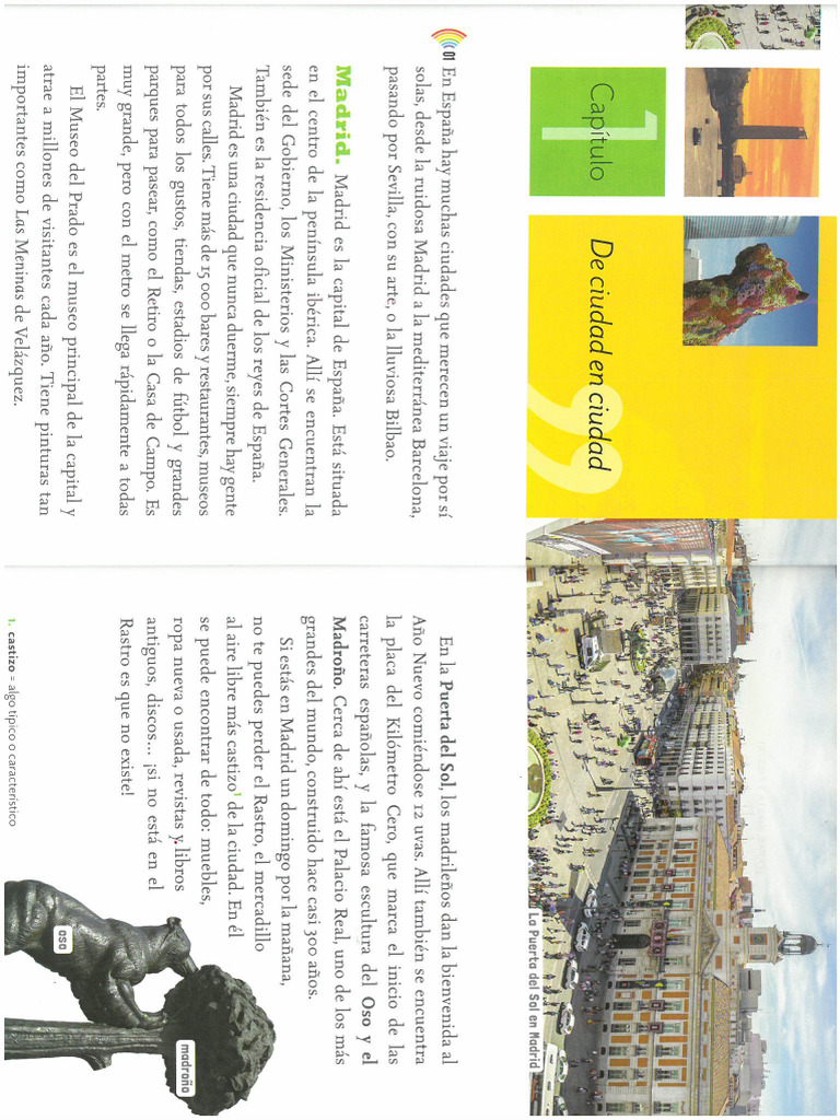 Capitulo 1 Tapas Siesta y Fiesta | PDF