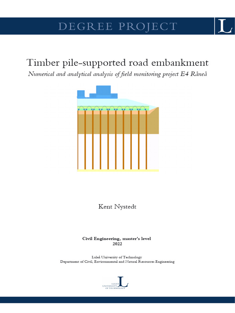 Timber Pile Desing - Lunea | PDF