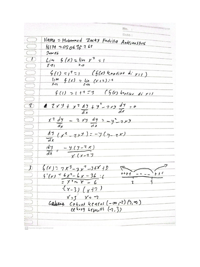 Diskusi 8 Kalkulus | PDF
