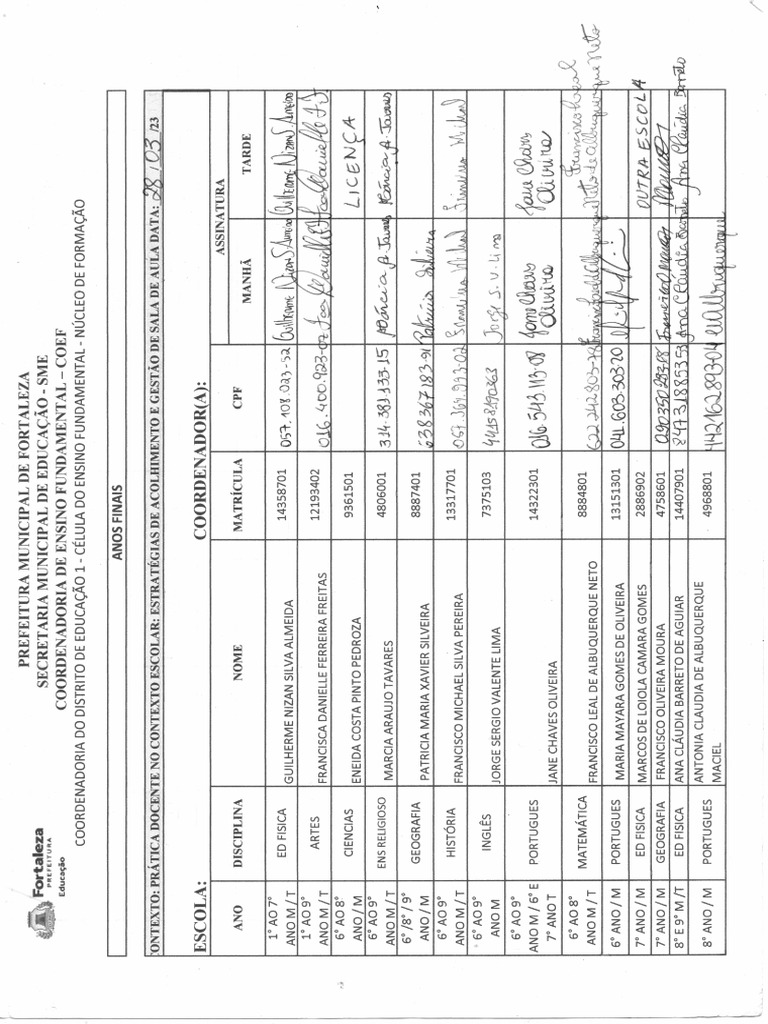 1 Form em Contexto - Acl - Anos Finais | PDF