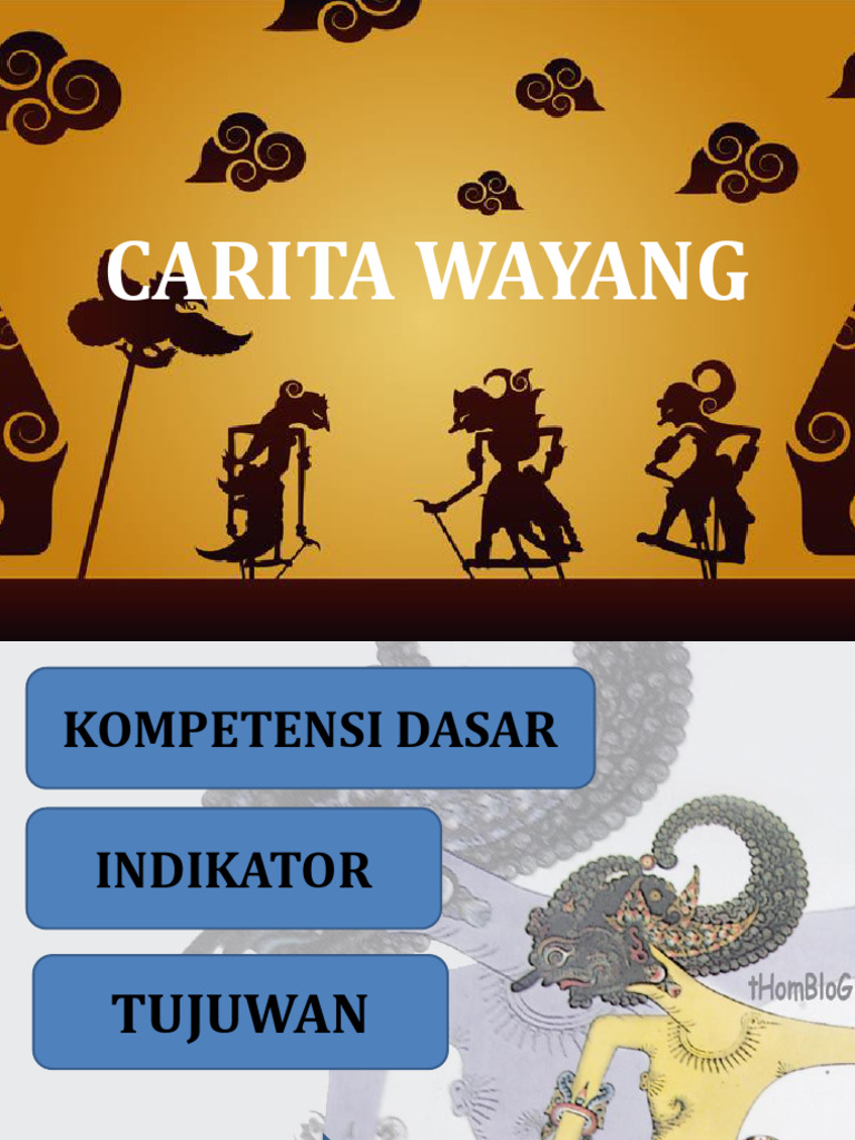 Carita Wayang Intrinsik | PDF