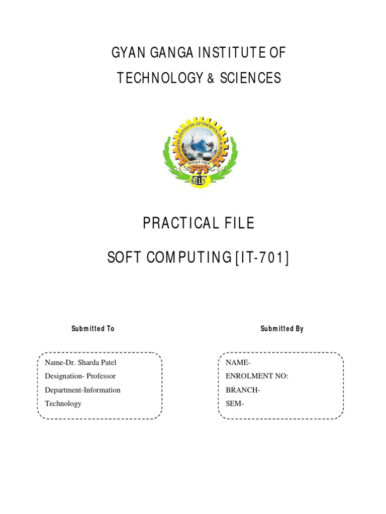 Soft Computing Lab File | PDF
