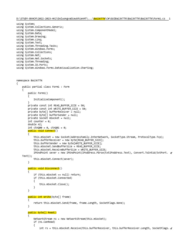 Form1 Bai3KTTN - Cs | PDF | String (Computer Science) | Computer Science