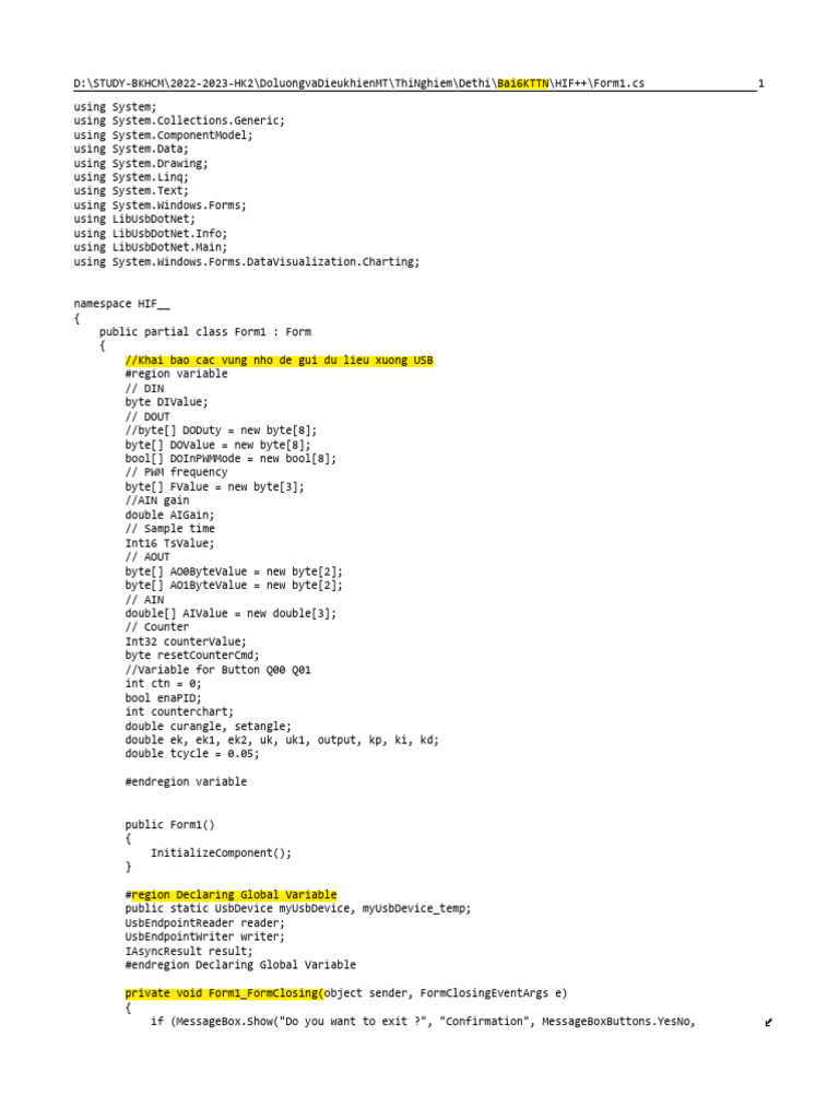 Form1 Bai6KTTN - Cs | PDF | Software Development | Data Management