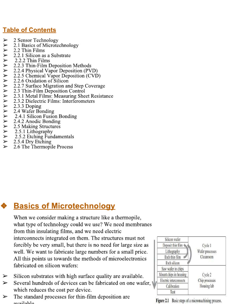 Chapter 2 Sensor Technology | PDF