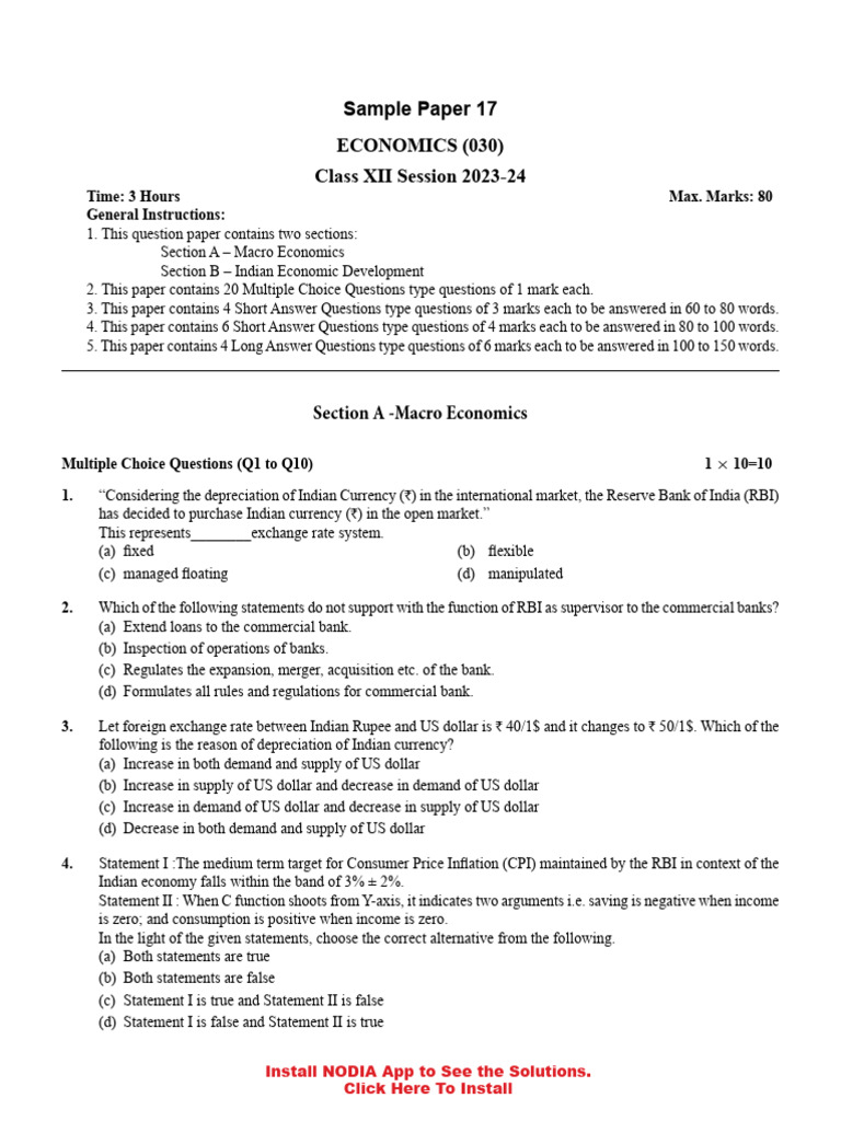 EC Sample Paper 17 Unsolved | PDF