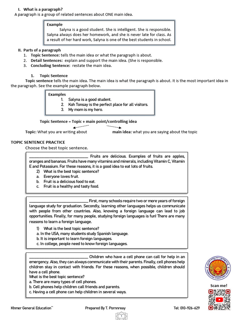 What Is A Paragraph | PDF | Soft Drink