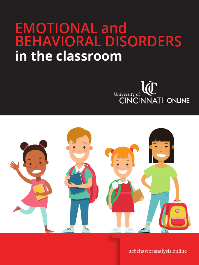 Emotional Behavioral Disorders in Classroom Handout - DD 002 | PDF ...