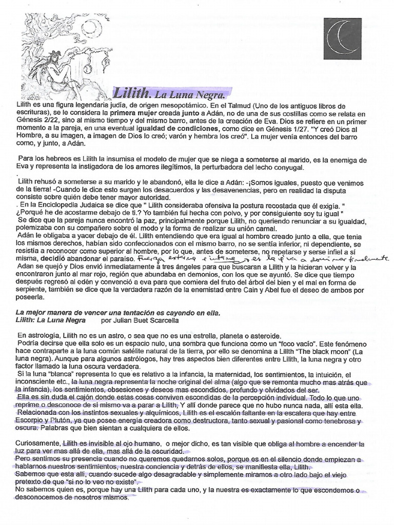 Lilith Pdf